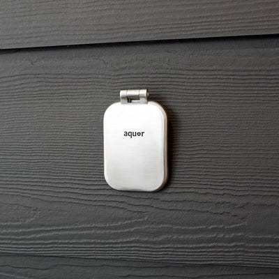 V2+ Brushed Stainless Debris Cover | Aquor Water Systems