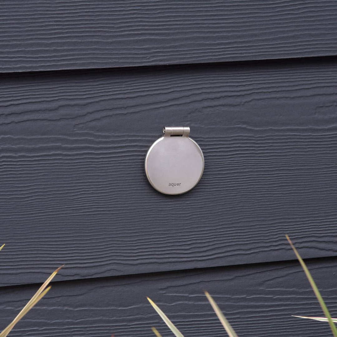 V1+ Brushed Stainless Debris Cover l Aquor Water Systems