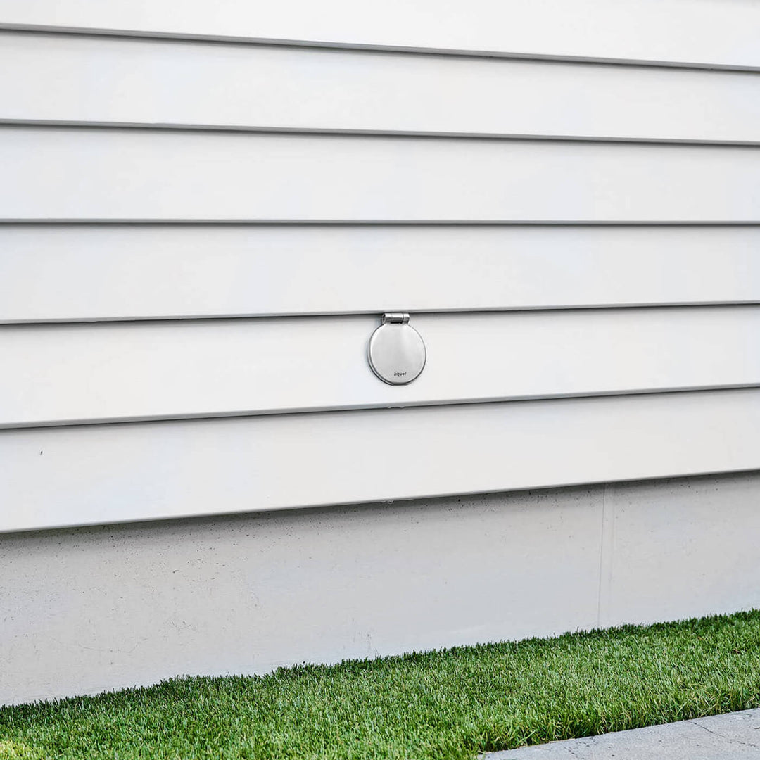 V1+ Brushed Stainless Debris Cover l Aquor Water Systems