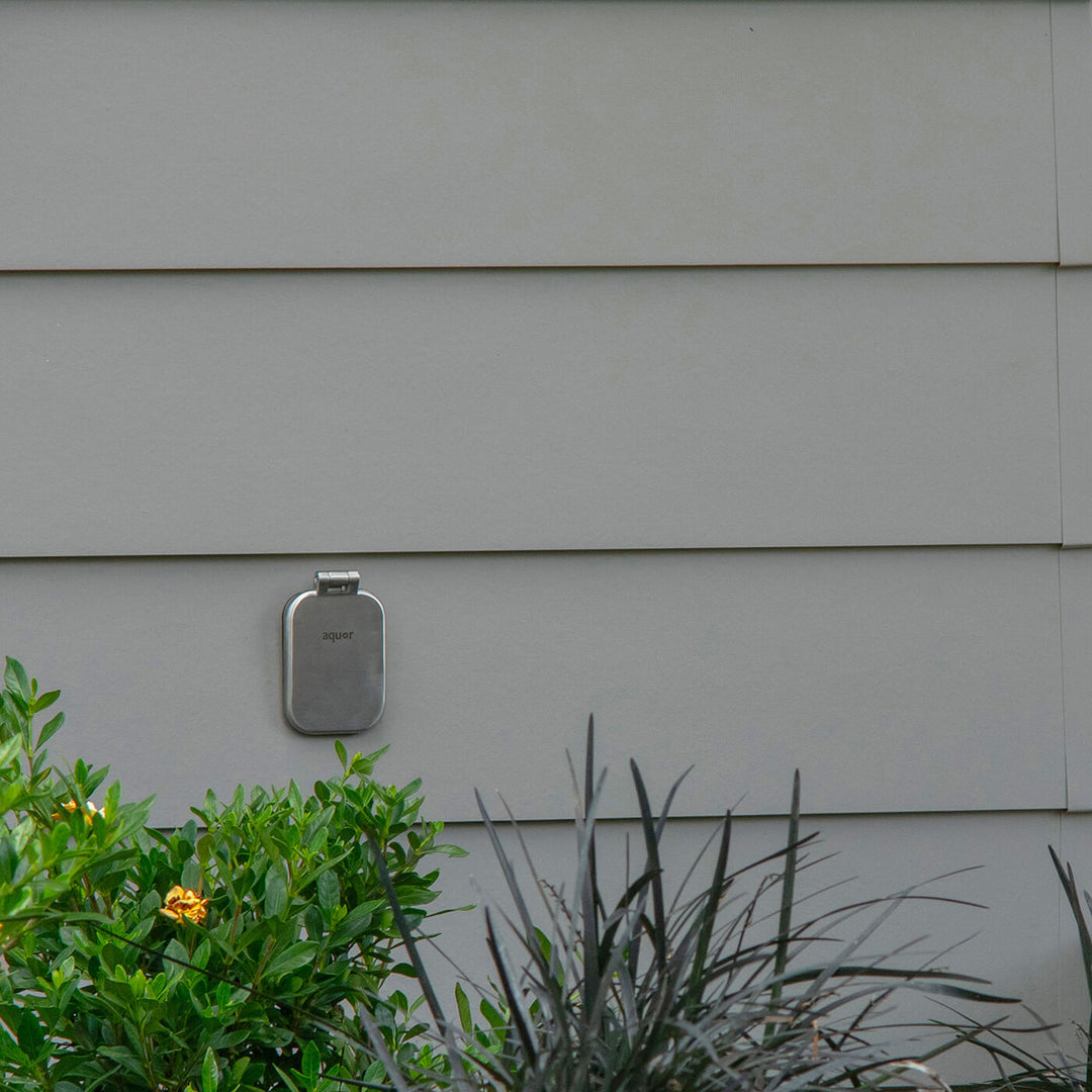 V2+ Brushed Stainless Debris Cover l Aquor Water Systems
